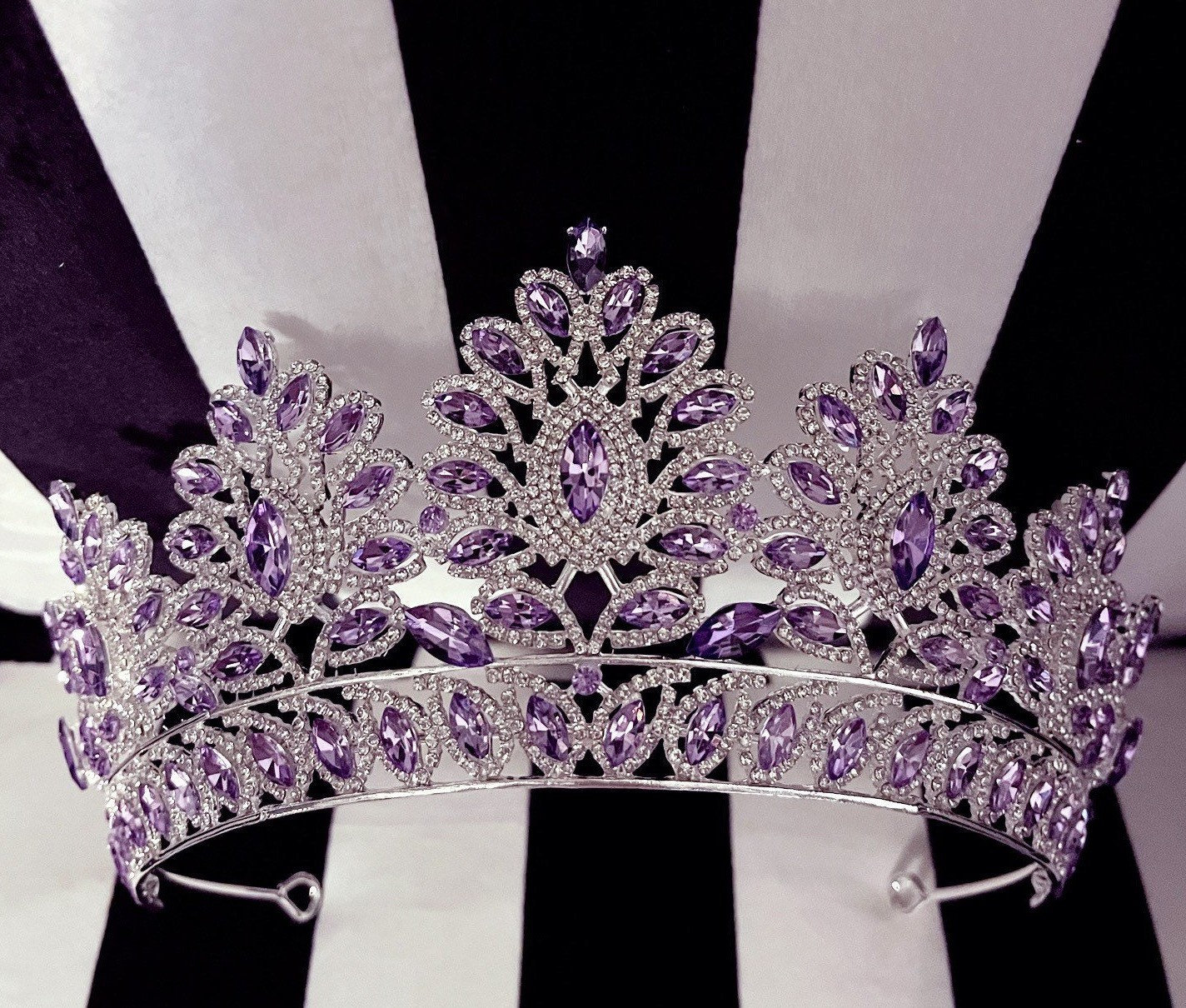 Purple Diamond Tiara