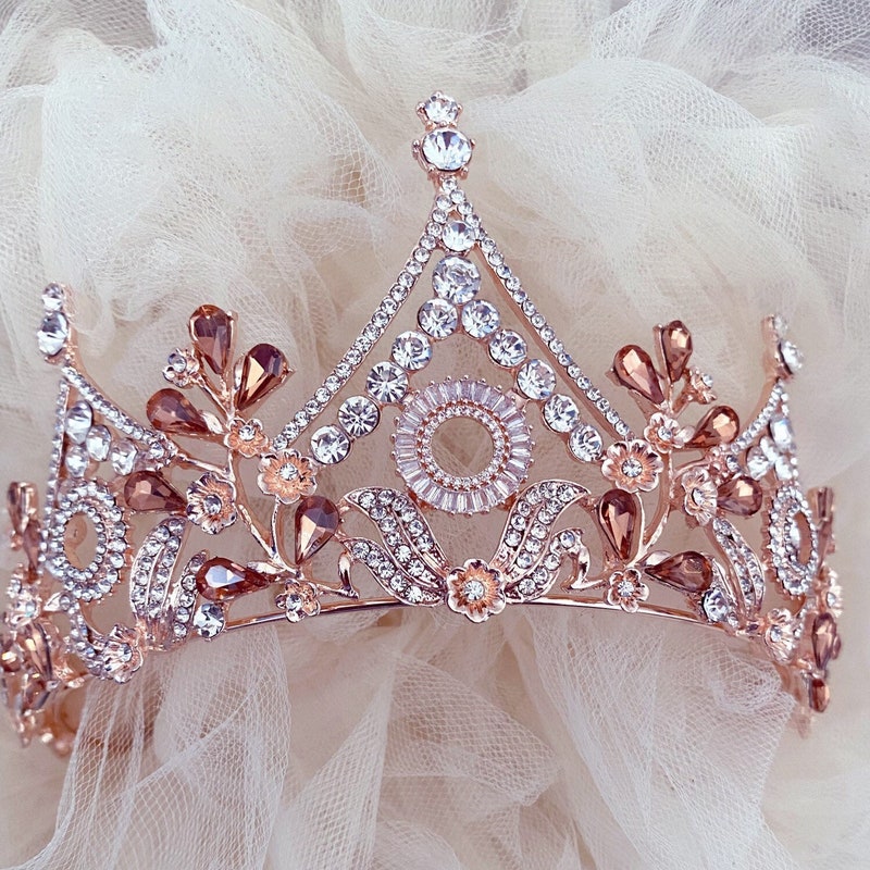 Gold Tiara - Etsy