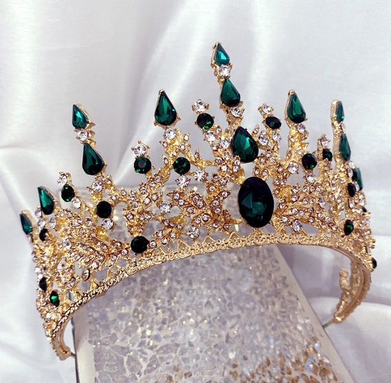 Tiara De Princesa Dourada