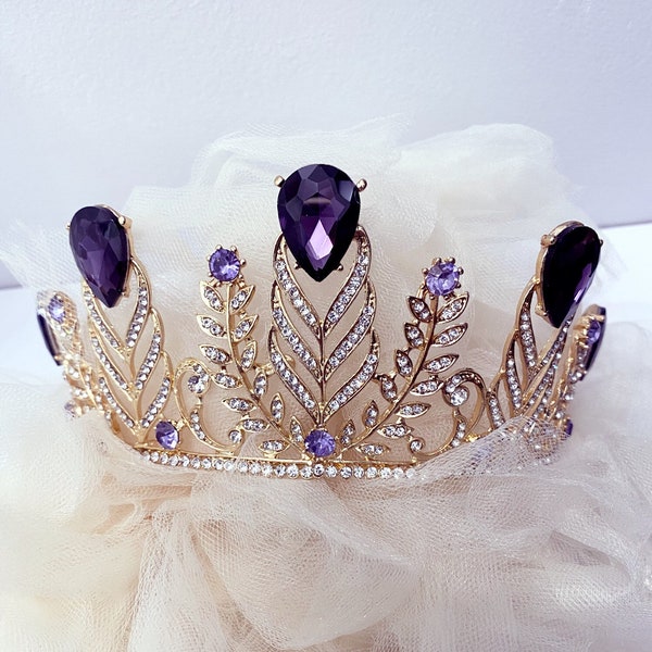 Purple Crown - Etsy