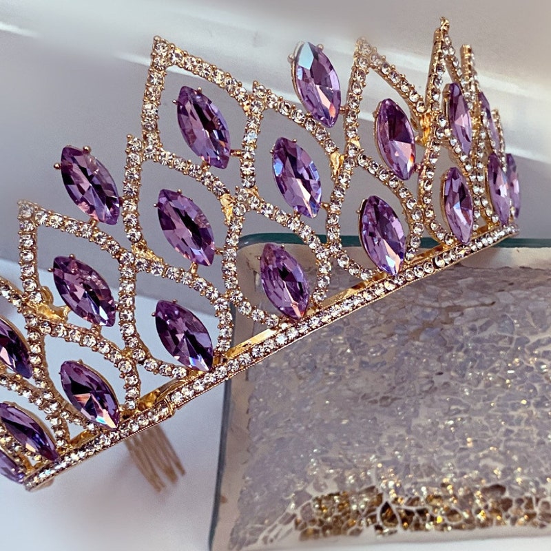 Purple Crown - Etsy