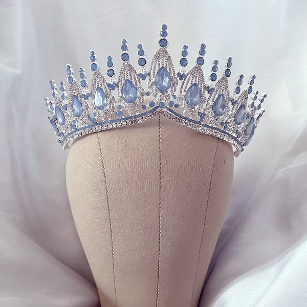 Blue Tiara - Etsy