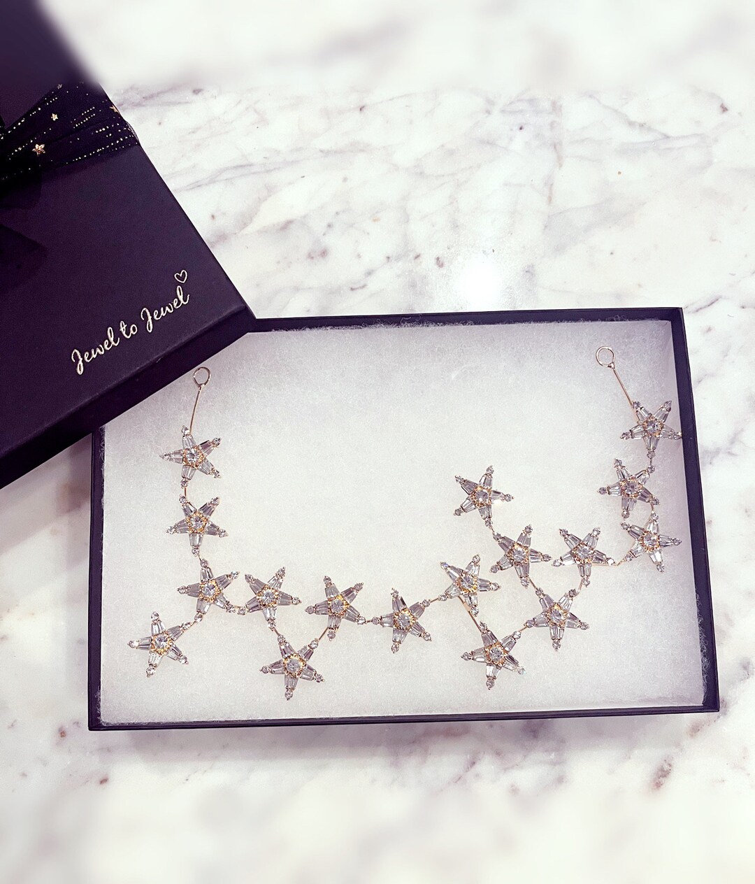 Silver or Gold Star Headpiece, Star Crown, Star Crystal Tiara,bridal ...