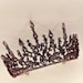 Victorian Black Crown, Antique Copper Tiara, Vintage Inspired Crown ...
