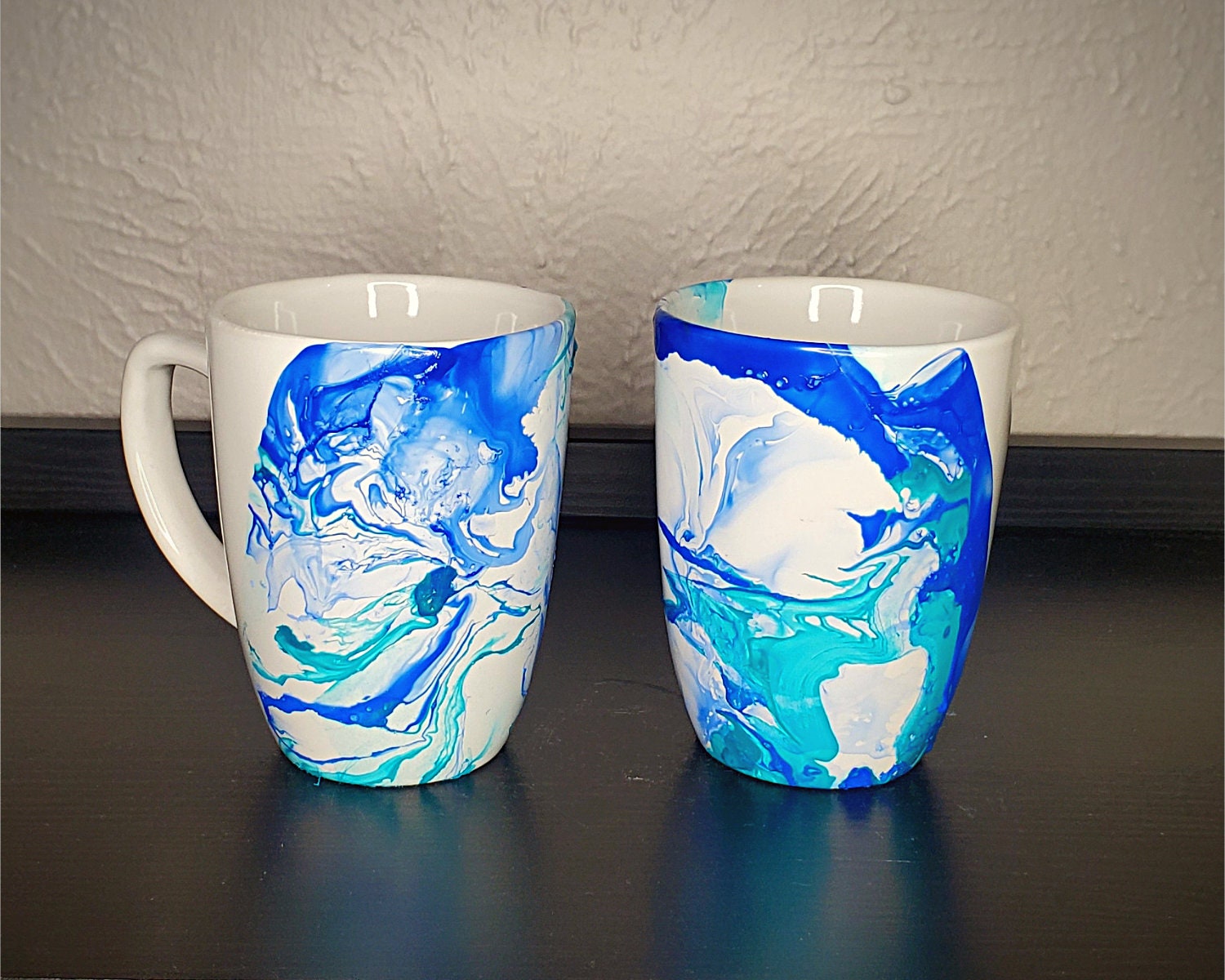 Custom Colors Marble Mugs - Etsy