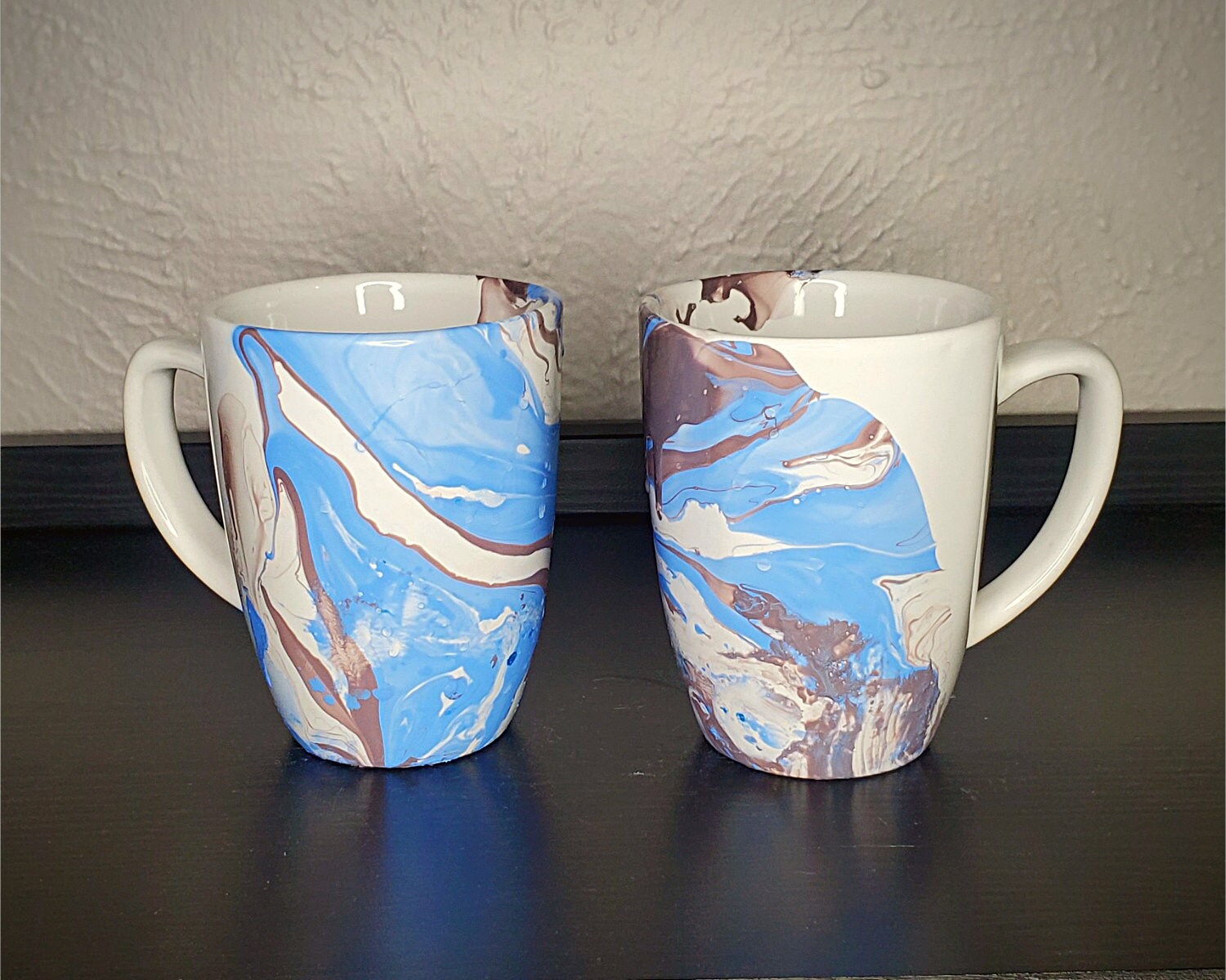 Custom Colors Marble Mugs - Etsy