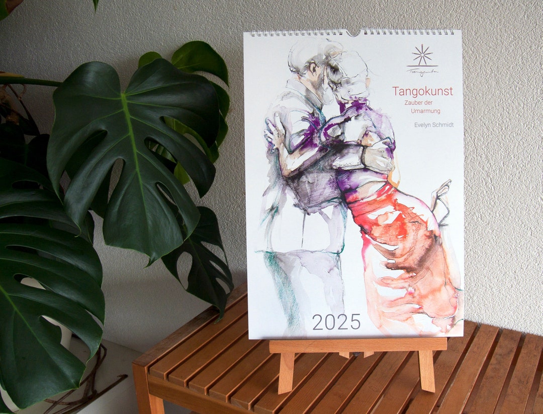 Tango Art Calendar 2025 Magic of the Embrace - Etsy UK