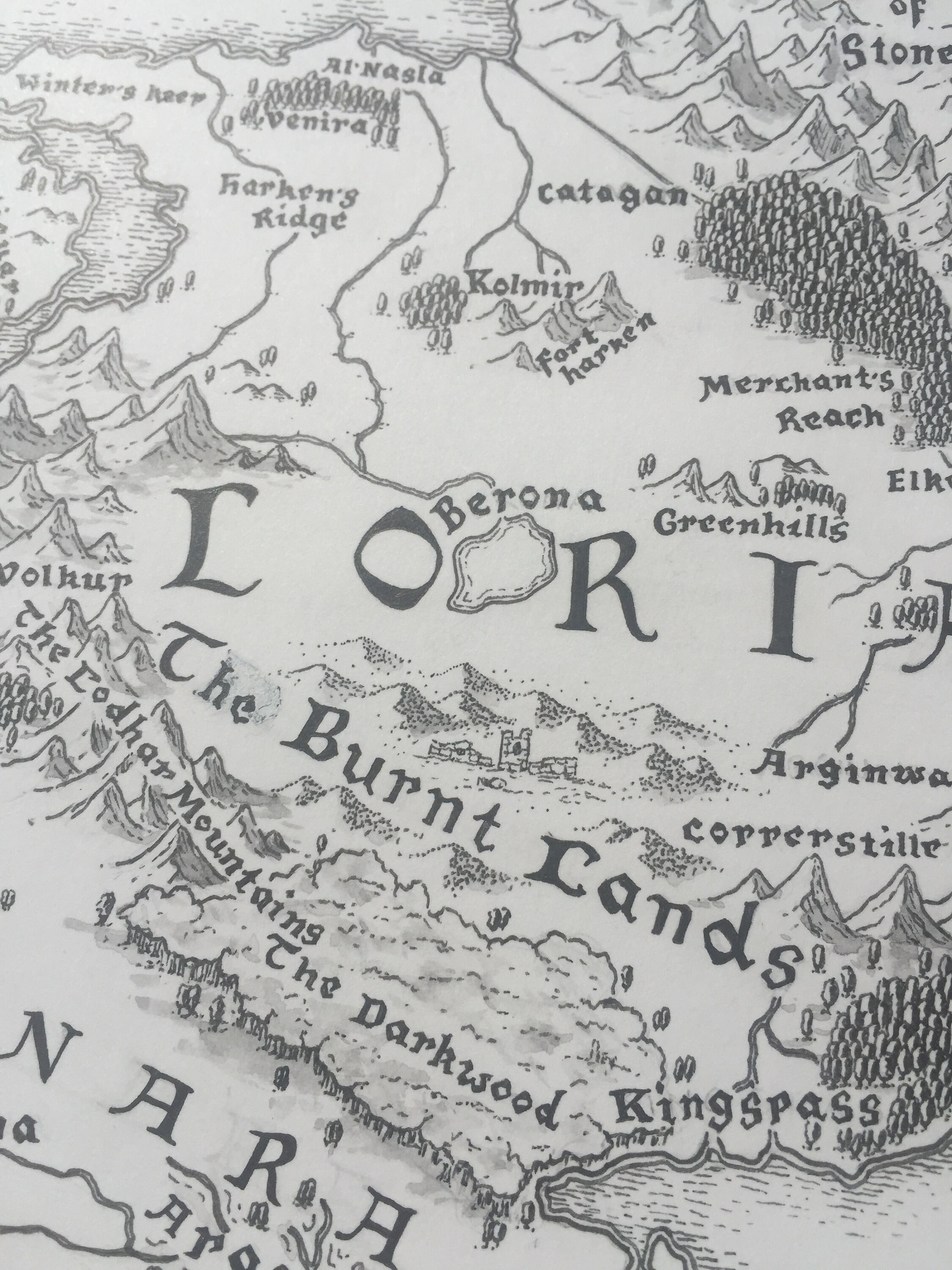 Custom A3 Sized Fantasy Map World Map for Authors or Dnd Games With ...