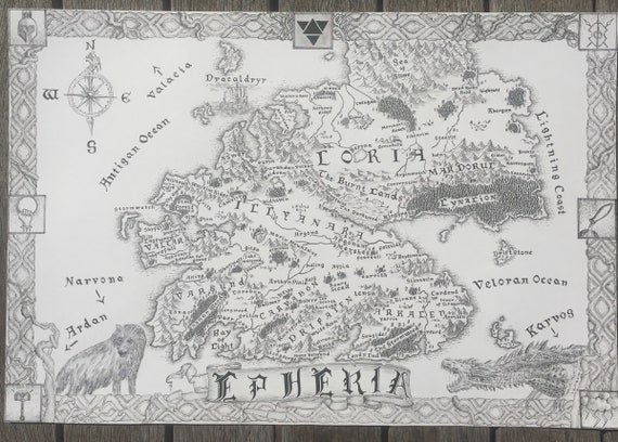Fantasy Map Border