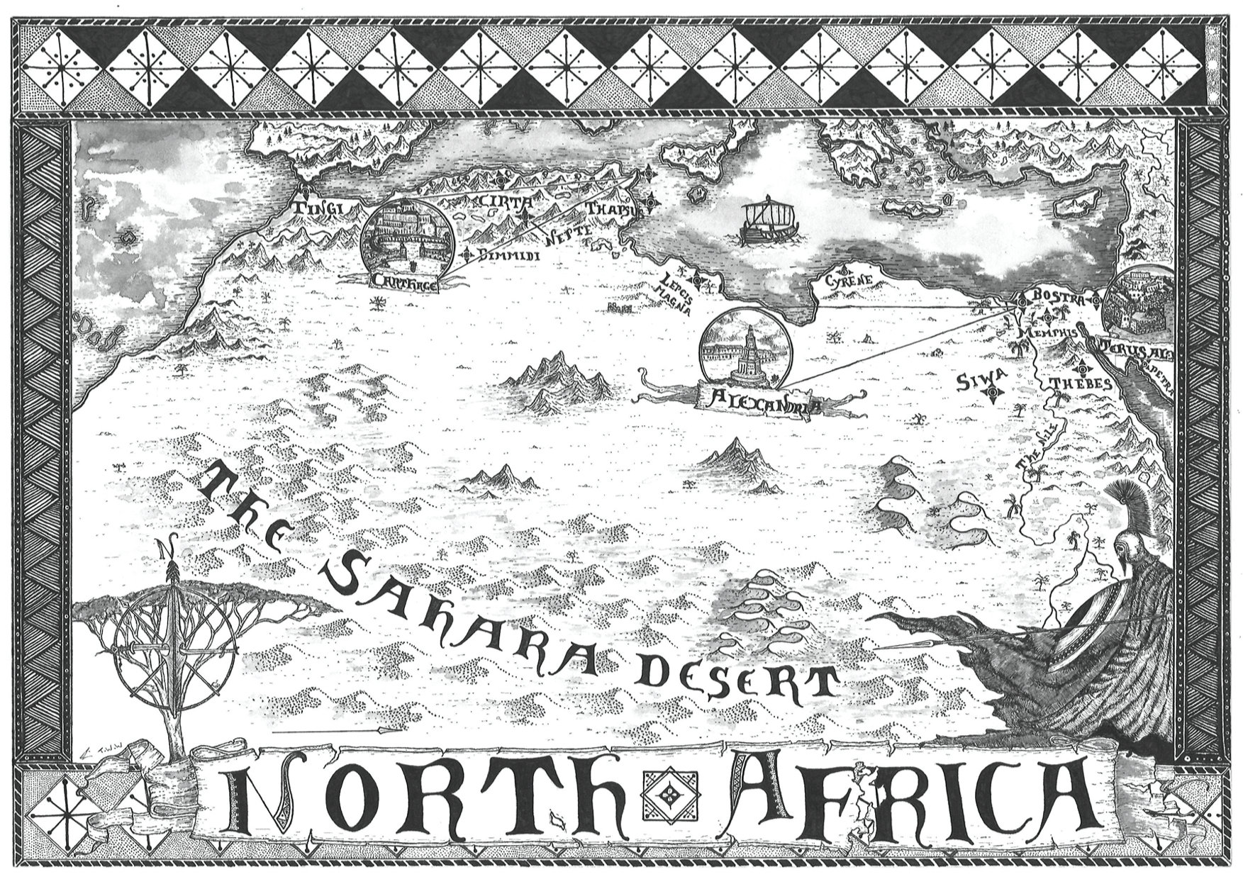 Dnd Fantasy Map Scans 1 - Etsy