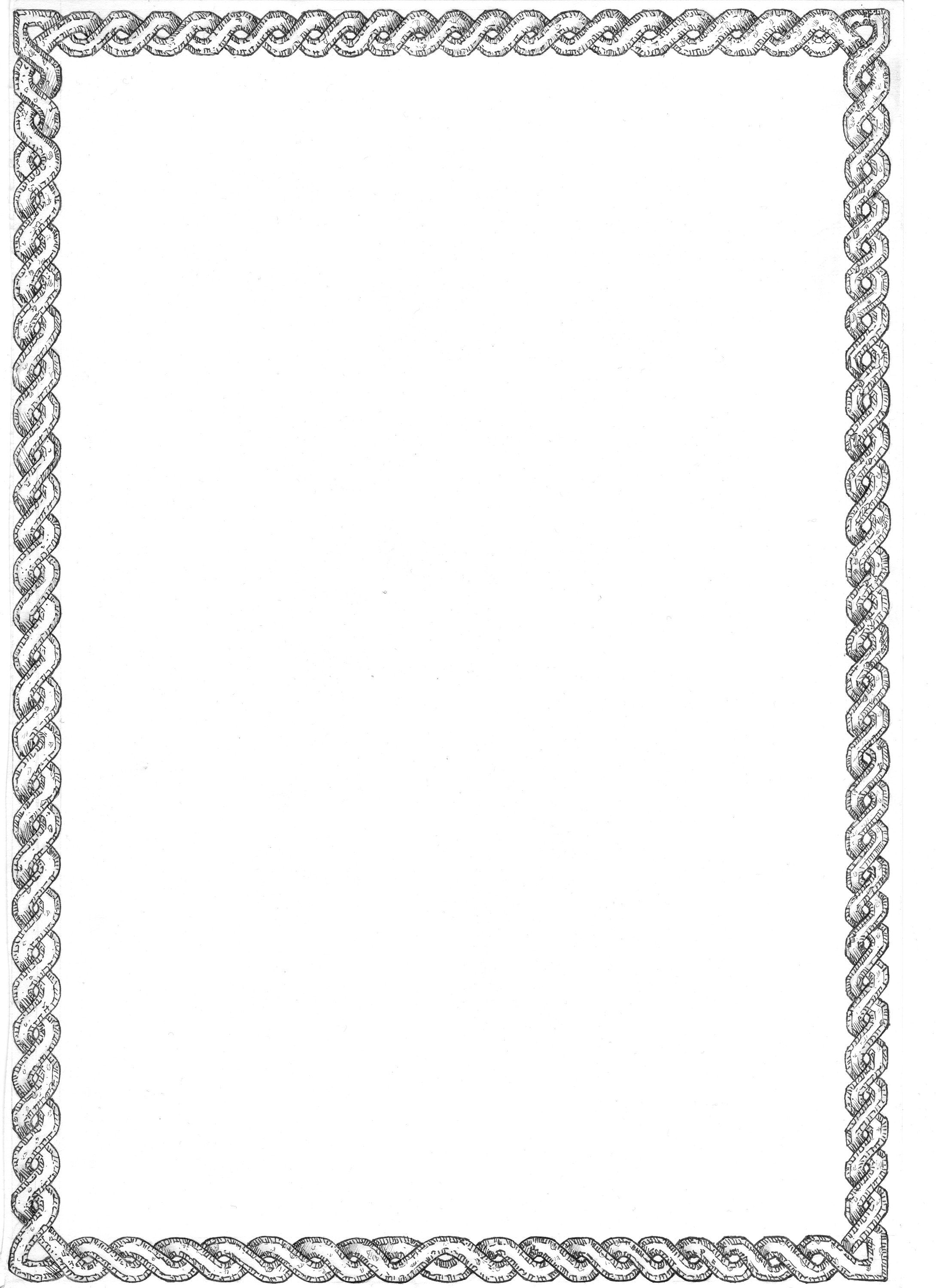 Celtic Knot Inspired Border - Dnd Map Assest, RPG, Fantasy Map - Etsy