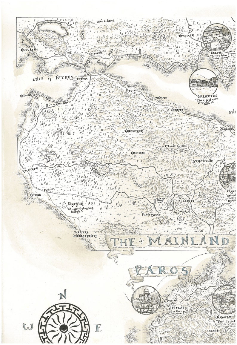 Dnd Fantasy Map Scans 1 - Etsy
