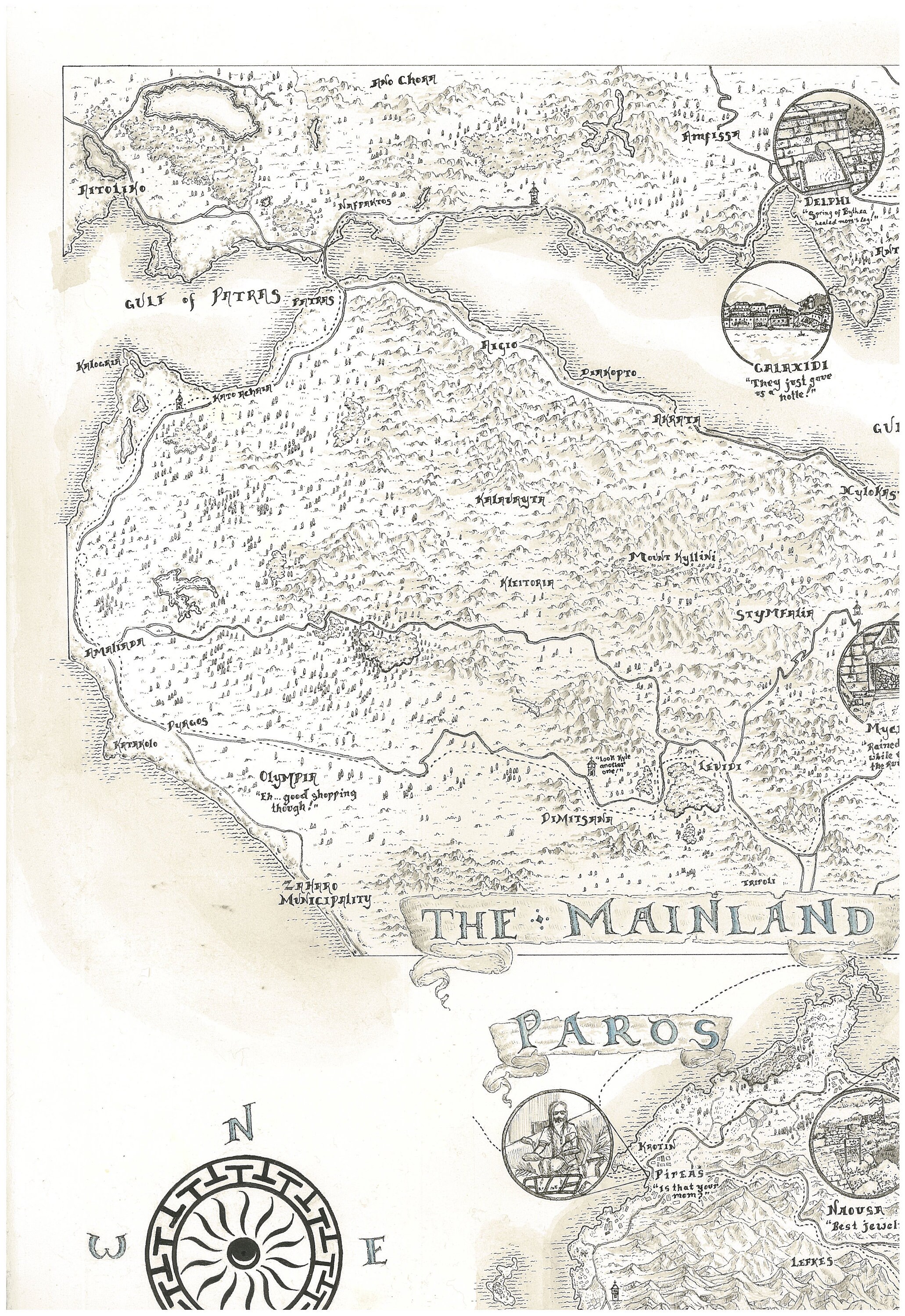 Dnd Fantasy Map Scans 1 - Etsy
