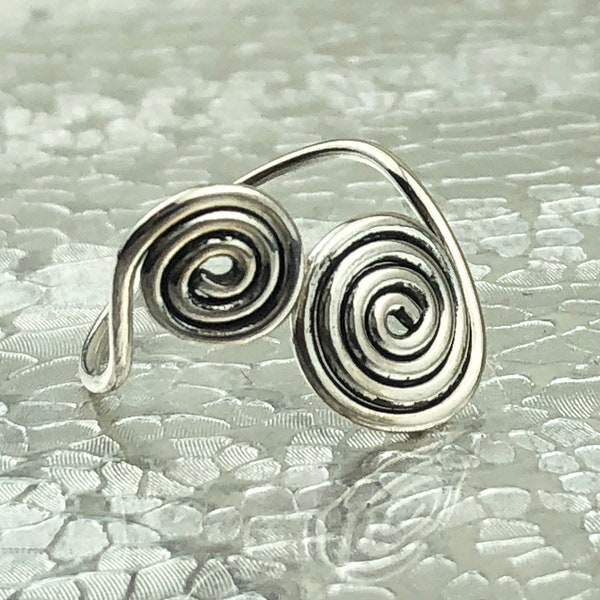 Spiral Toe Ring - Etsy