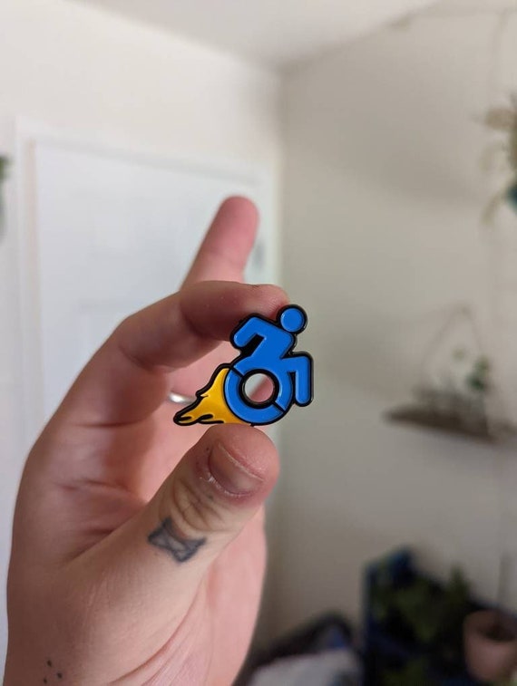 Disability Pride Enamel Pin - Etsy