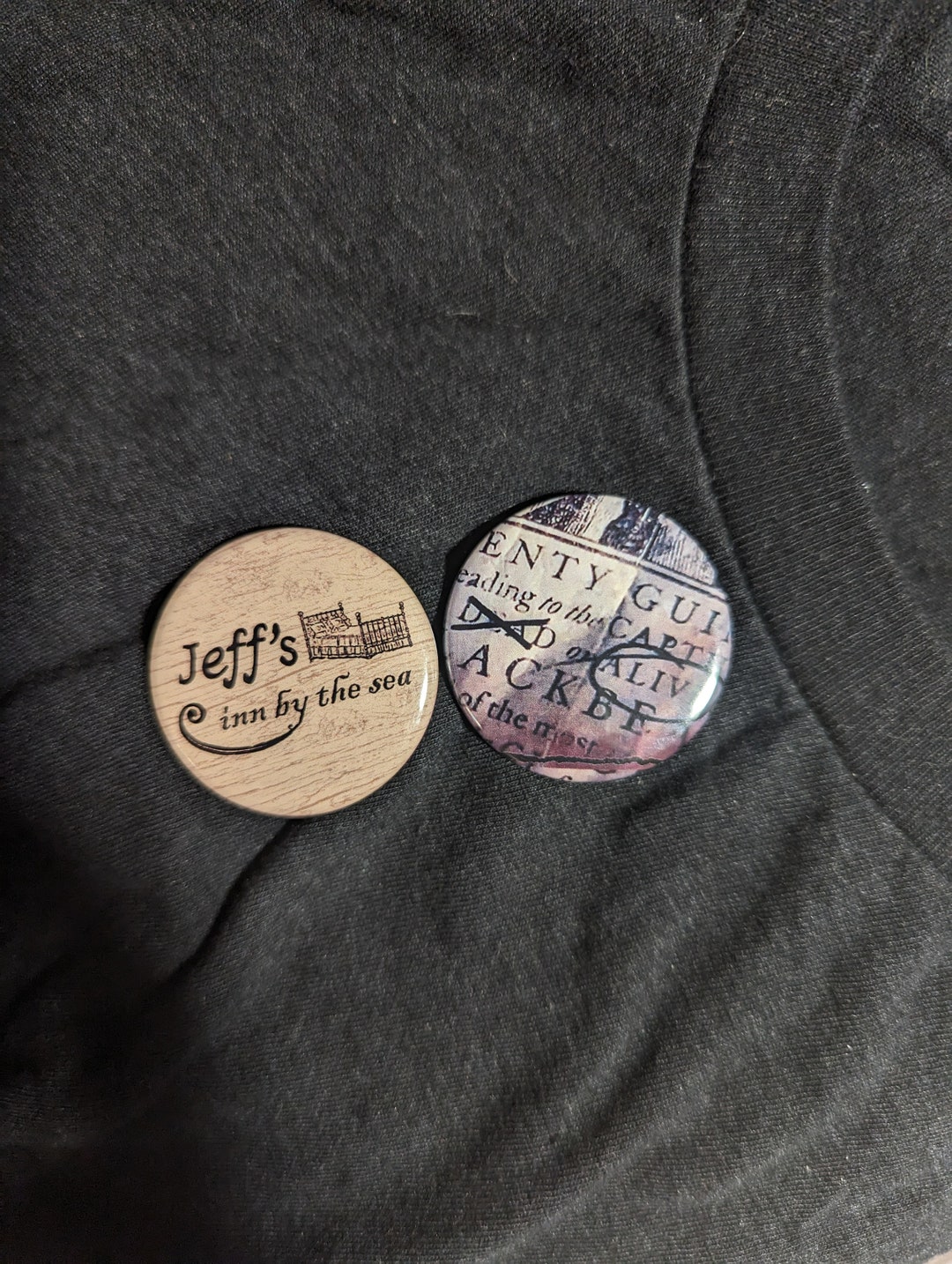 Set of Two OFMD Season 2 Pinback Buttons - 1.5" - Etsy