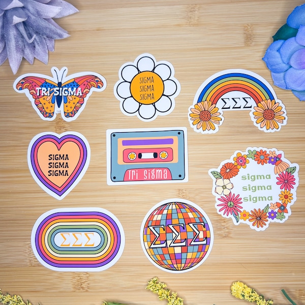Tri Sigma - Etsy