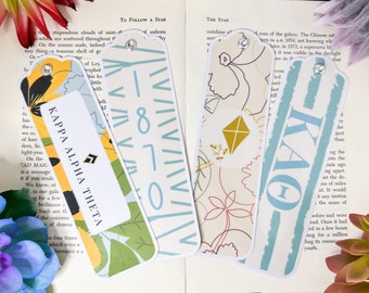 Kappa Alpha Theta Bookmark - Etsy