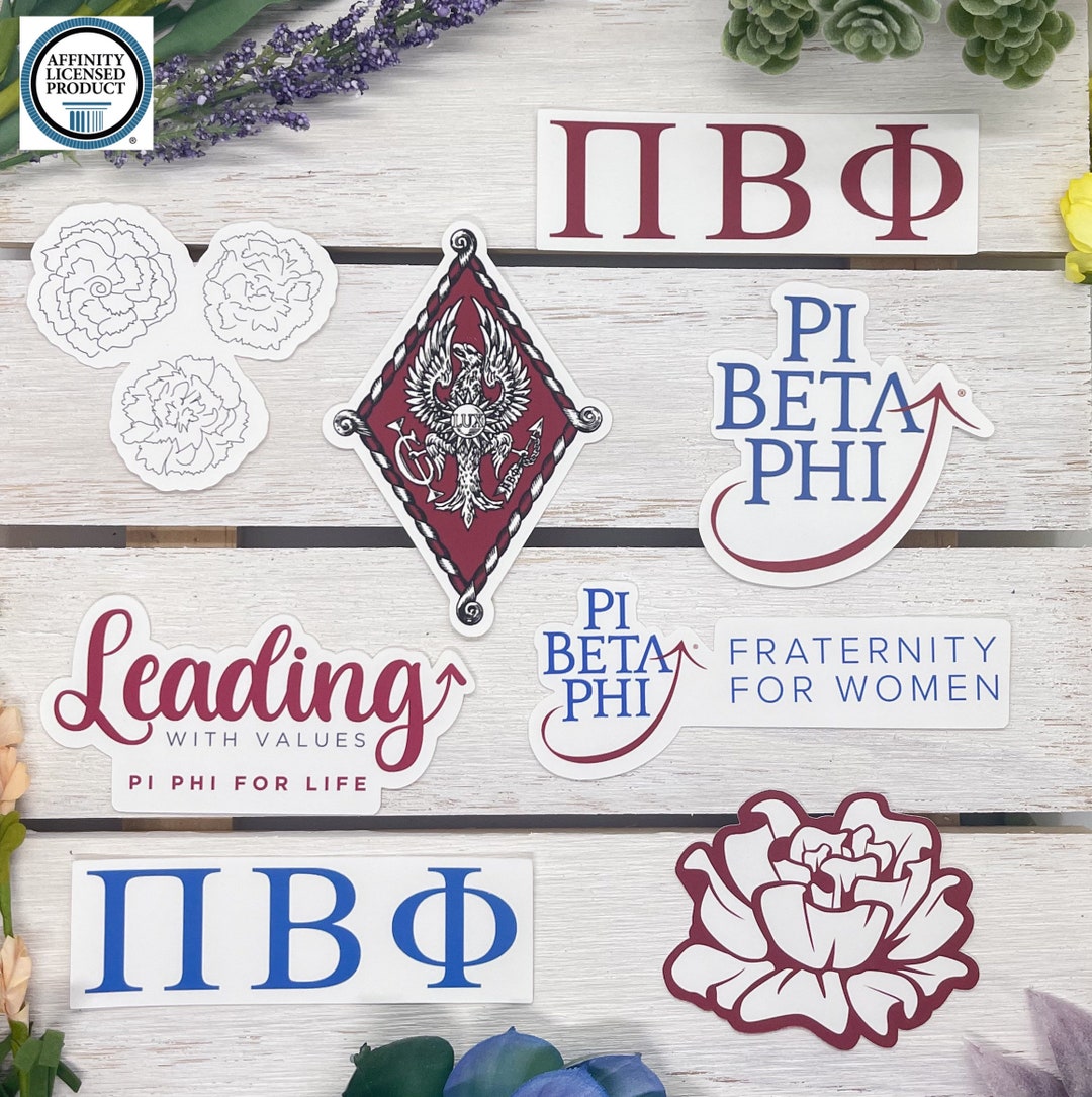 Pi Beta Phi Sticker Pack Pi Phi Sticker Pack Pi Beta Phi - Etsy