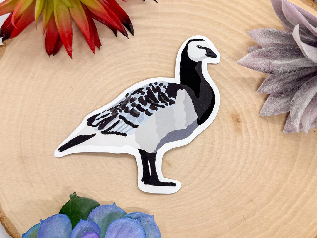 Barnacle Goose Sticker, Barnacle Goose Decal, Barnacle Goose Decor ...