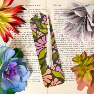 Boho Bookmarks Set of 4, Cute Bookmark, Book Accessories, Trendy ...