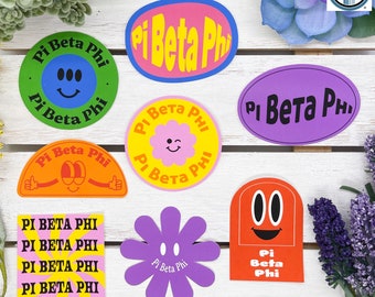 Pi Phi Sticker Pack - Etsy