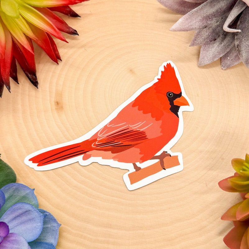 Cardinal Decal - Etsy