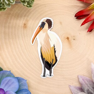 Wood Stork Sticker, Bird Sticker, Birdwatching Sticker, Birding Sticker ...