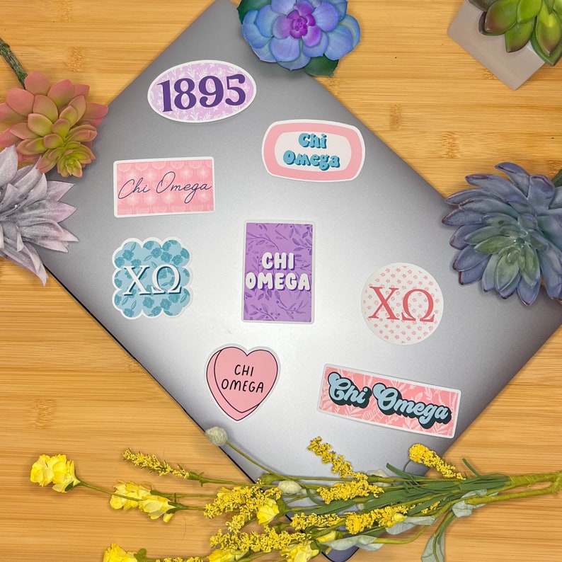 Tri Sigma Sticker Pack, Sigma Sigma Sigma Sticker Pack, Sorority ...