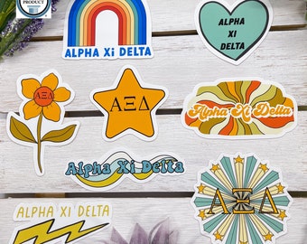 Alpha Xi Delta Stickers - Etsy