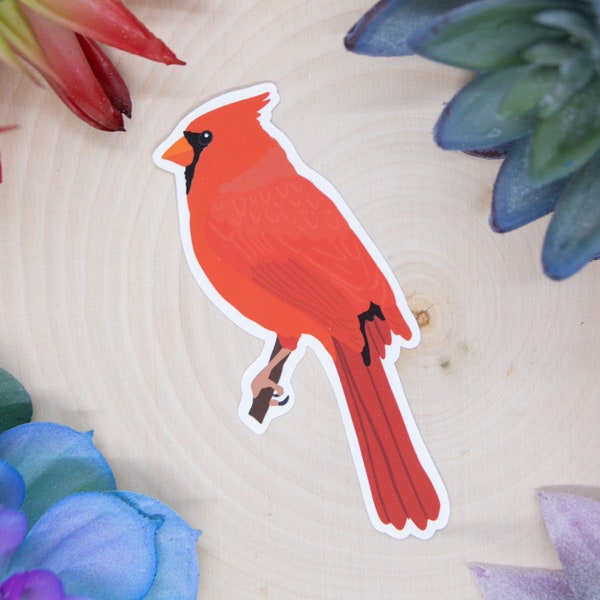 Cardinal Decal - Etsy