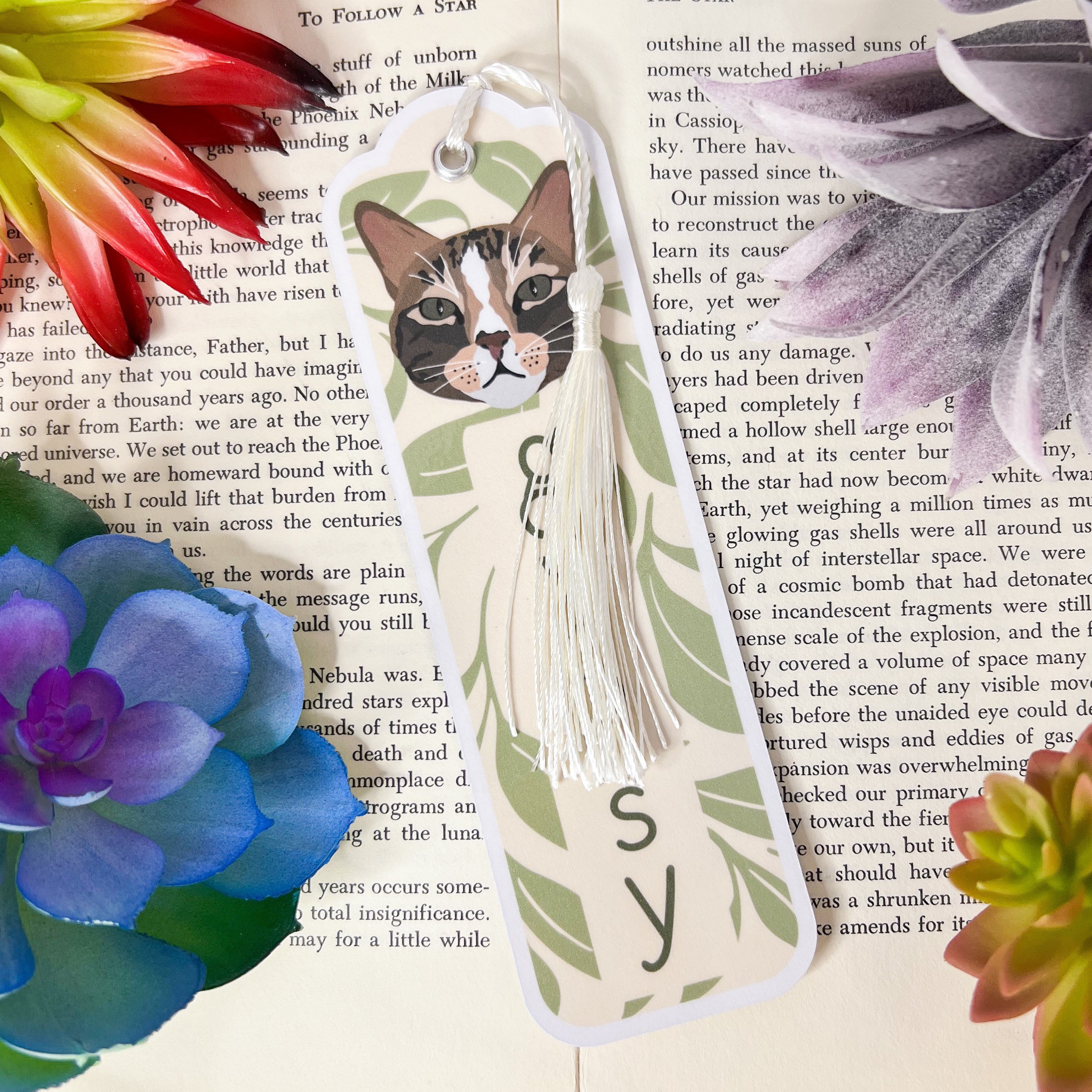 Custom Pet Bookmark Custom Pet Book Accessory Pet Bookmark - Etsy