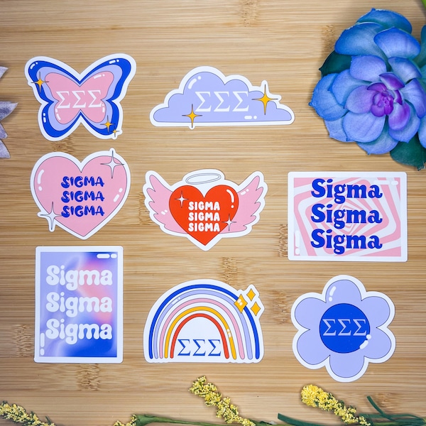 Tri Sigma - Etsy