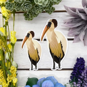 Wood Stork Sticker, Bird Sticker, Birdwatching Sticker, Birding Sticker ...