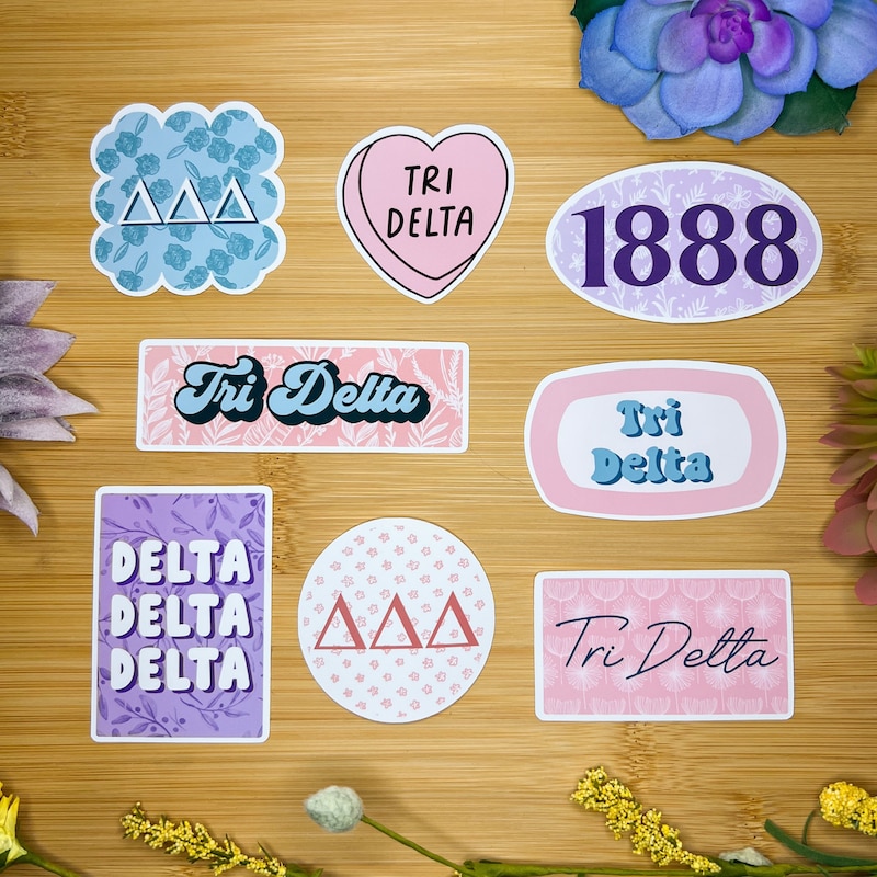 Tri Delta - Etsy
