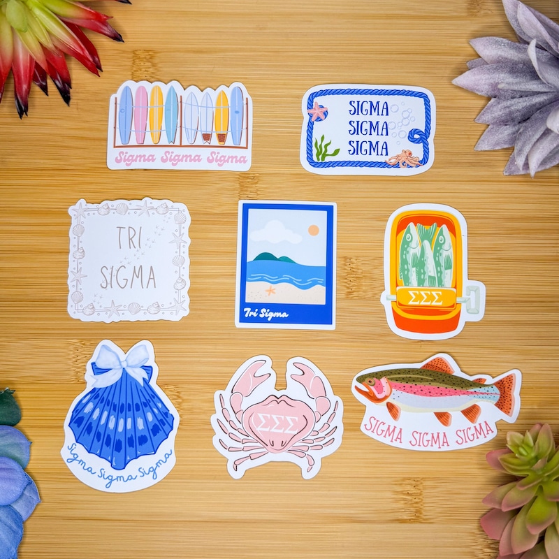 Tri Sigma - Etsy