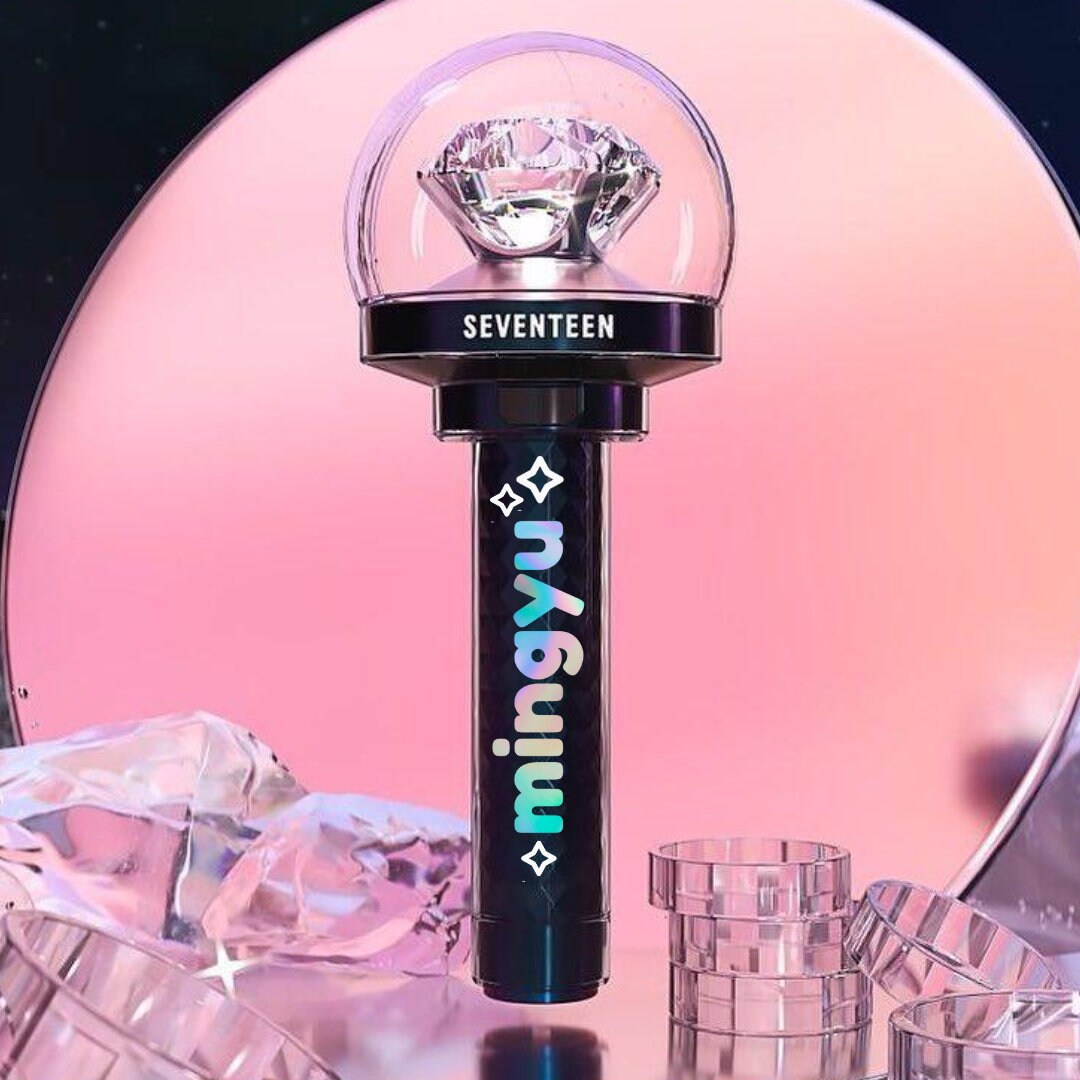 Seventeen Carat Bong K-pop Kpop Holo Choose Color Name Decal Vinyl ...