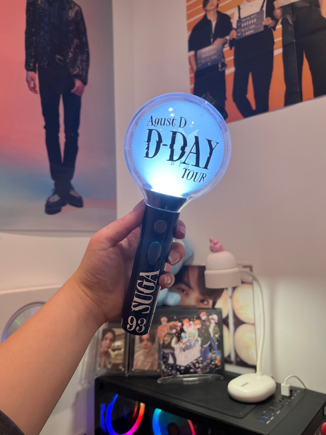 BTS Agust D Suga Set of 5 d-day Tour Army Bomb Decal Set Concert ...