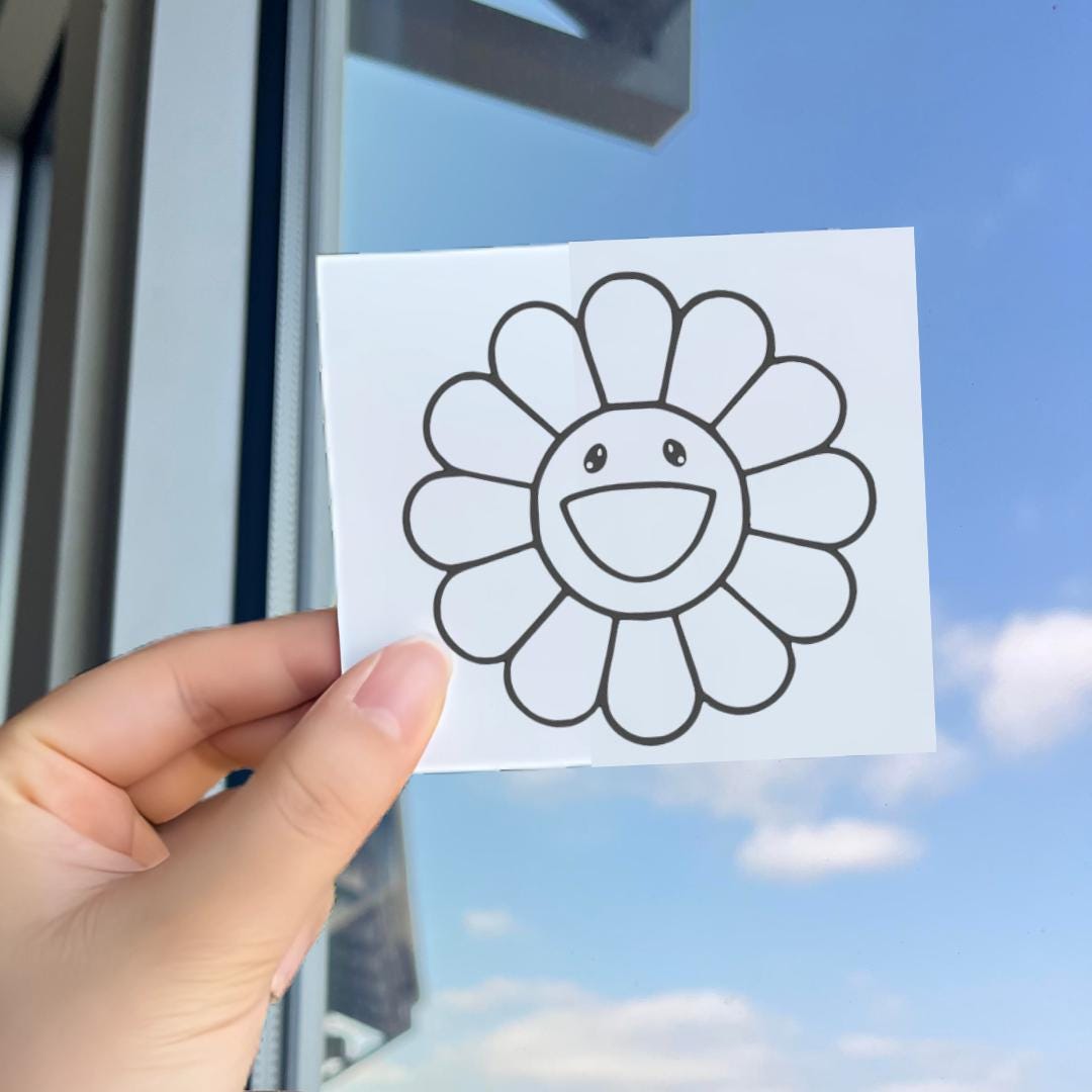 Takashi Murakami Flower Hypebeast Decal Sticker Premium Waterproof ...