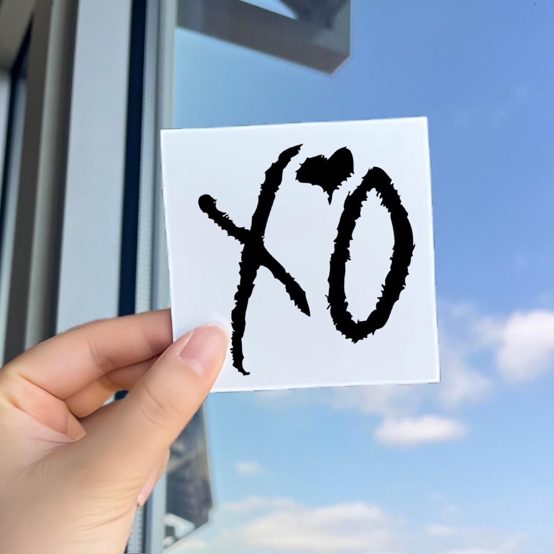 The Weeknd Decal Sticker XO Car Bumper Laptop Vinyl Decal - Etsy