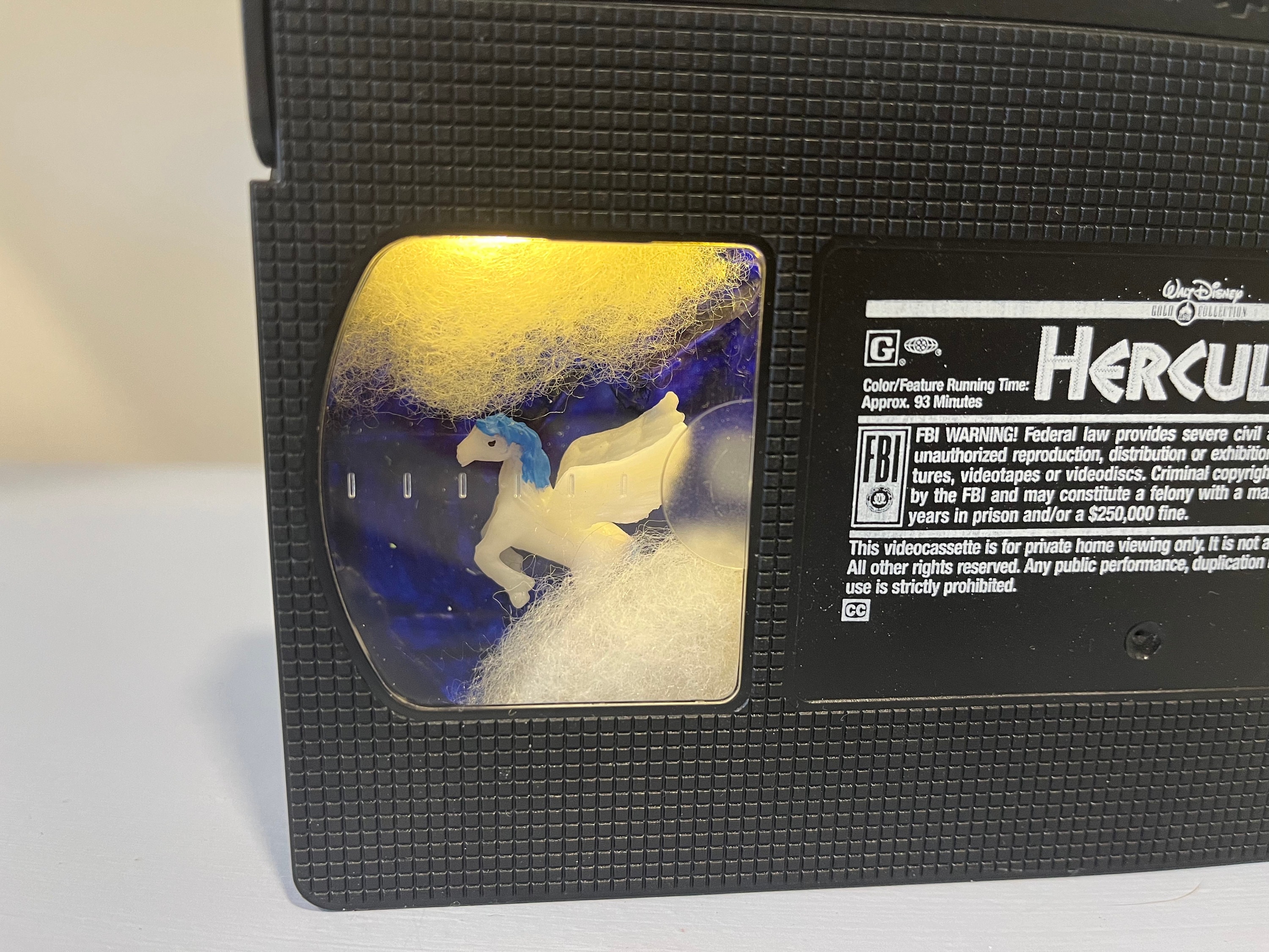 Hercules VHS Diorama Light - Etsy
