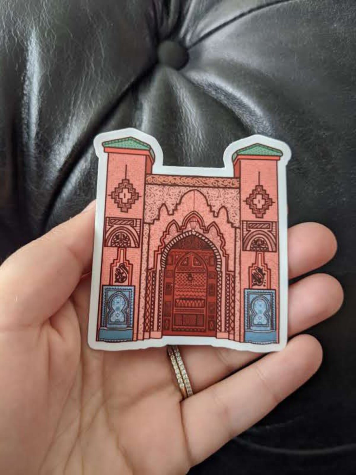 Moroccan Sticker Arab Vinyl Sticker Architecture Sticker - Etsy