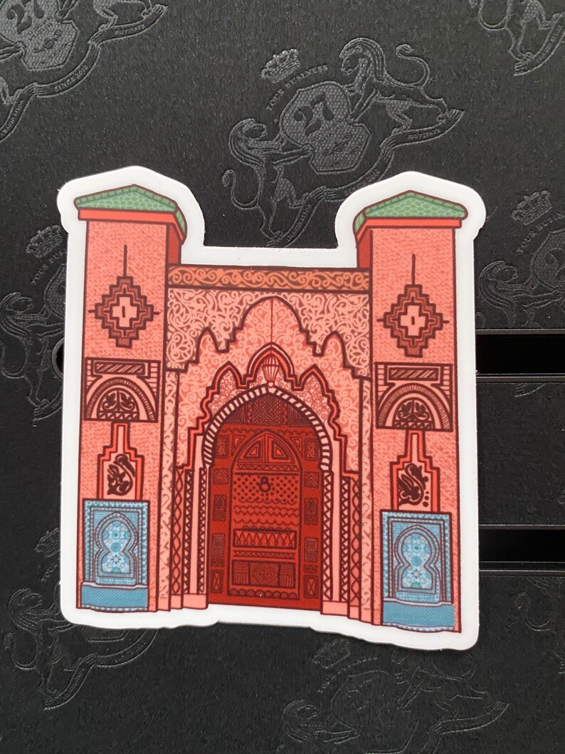 Moroccan Sticker Arab Vinyl Sticker Architecture Sticker - Etsy