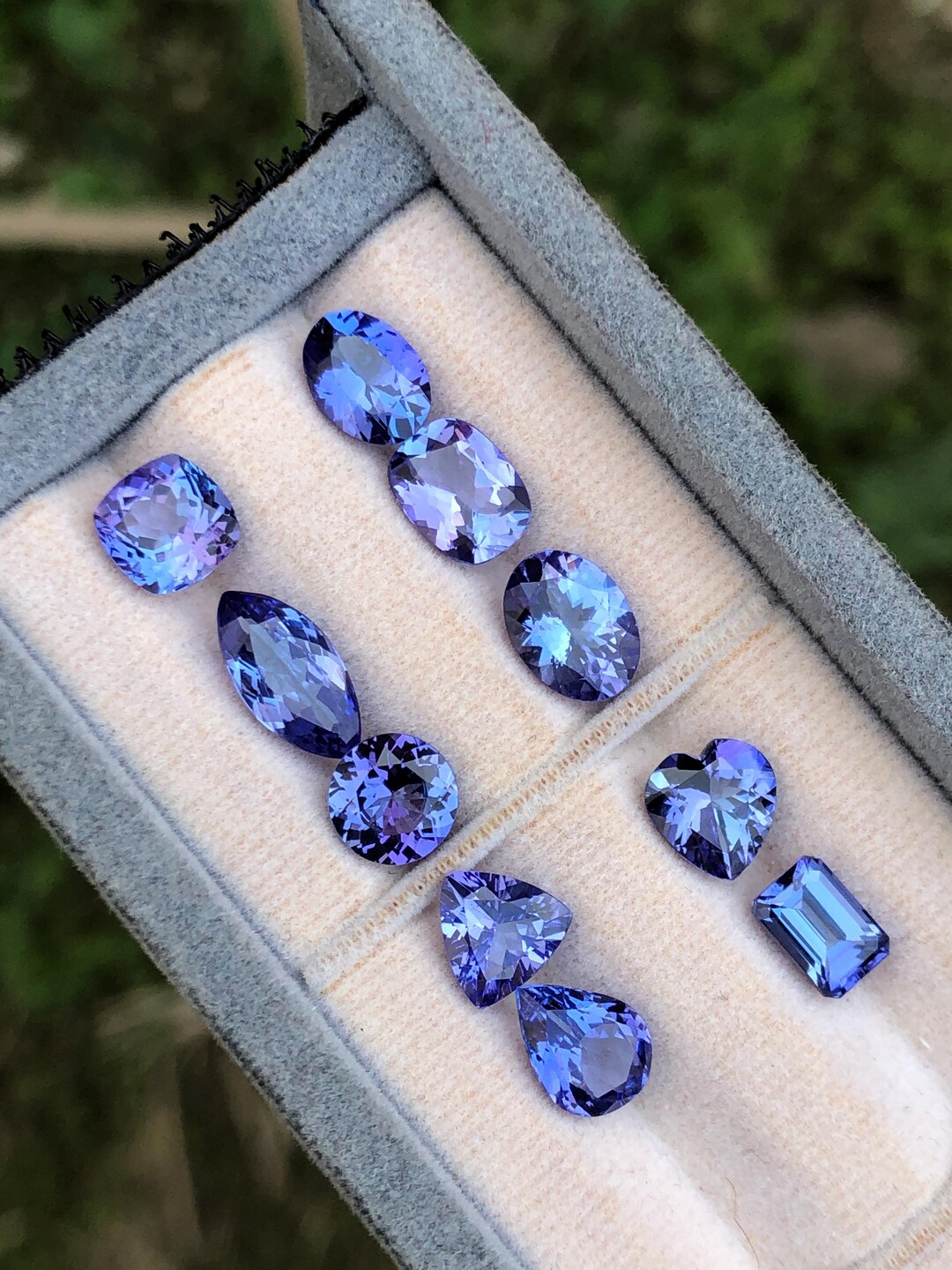 12.10 Carat Violet Blue Tanzanite Parcel for Jewellery Designs - Etsy