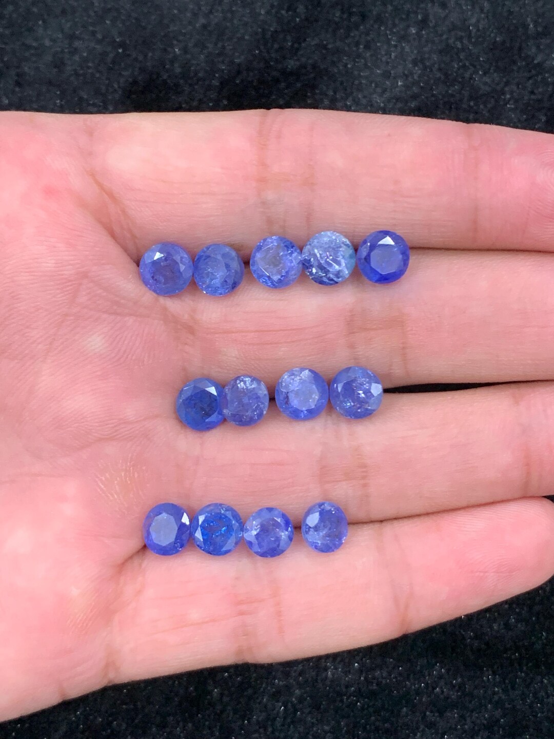 22.20 Carat Gorgeous Round Cut Tanzanite for Collection - Etsy