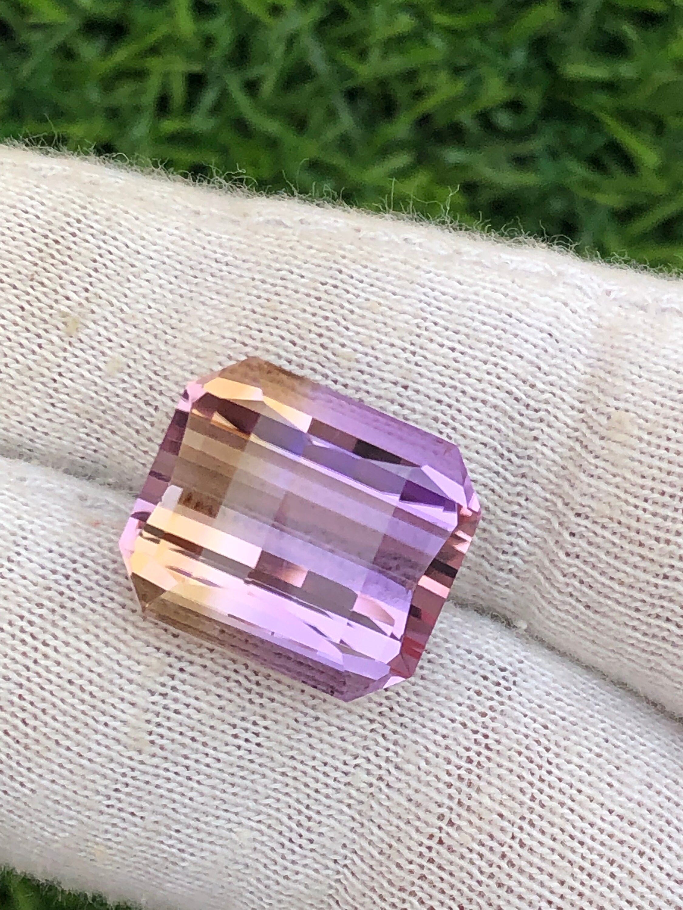 17 Carats Custom Pixel Cut Bolivian Ametrine Pixel Cut Loose Stones ...