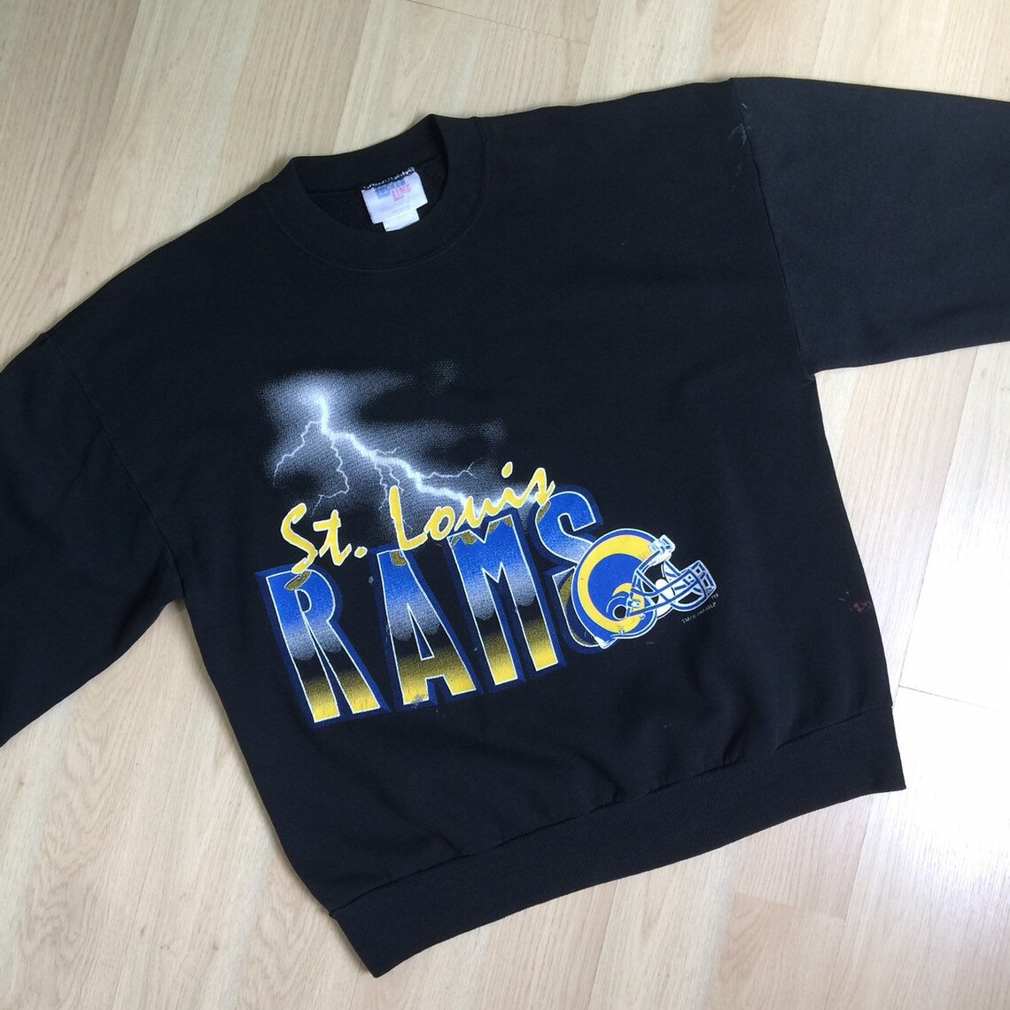 Vintage 1995 St.Louise Rams NFL Football Crewneck Sweatshirt | Etsy
