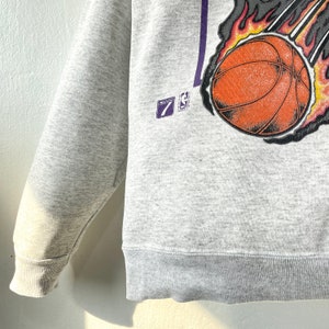 Rare Vintage 90s Los Angeles Lakers NBA Crewneck Sweatshirt Team ...