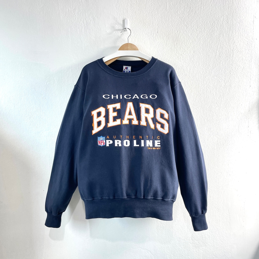 Vintage 1996 Chicago Bears Embroidered Crewneck Sweatshirt Team ...
