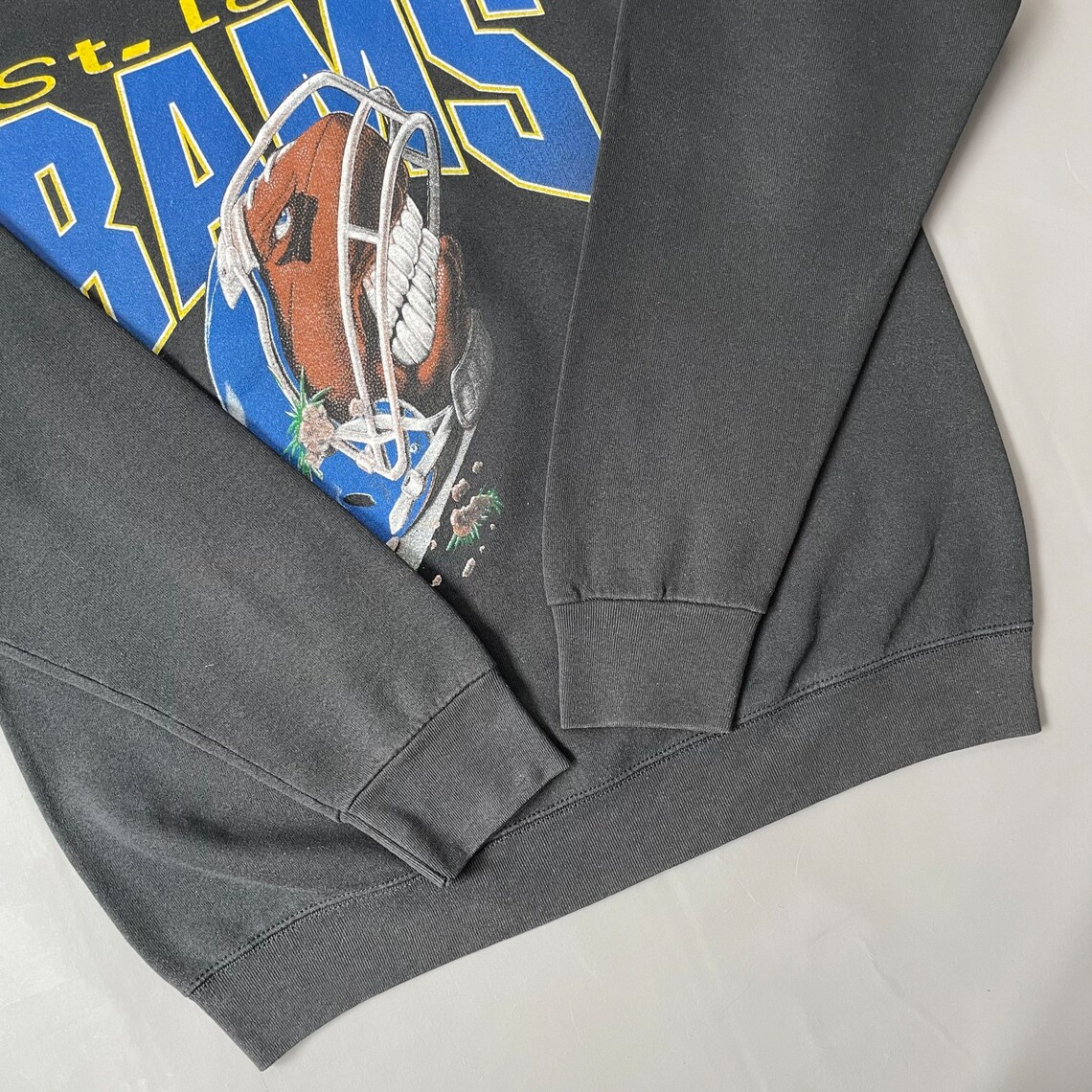 Vintage 90s St.louis Rams NFL Football Crewneck Sweatshirt - Etsy